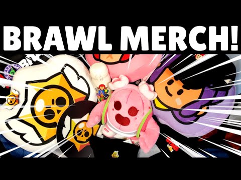 BRAWL STARS MERCH IS HERE!!!
