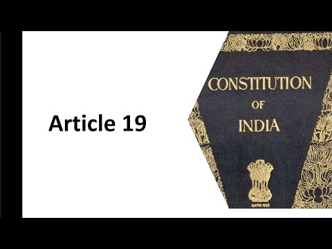 Article 19 | Freedom Of Speech and Expression | In Hindi | Proxy Gyan