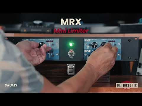 MXR 4 pcs Mini-Limiter Blue in 2U Rack | Reverb