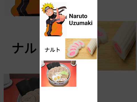 Meaning of Naruto anime character names #narutoshippuden #anime #minnanonihongo