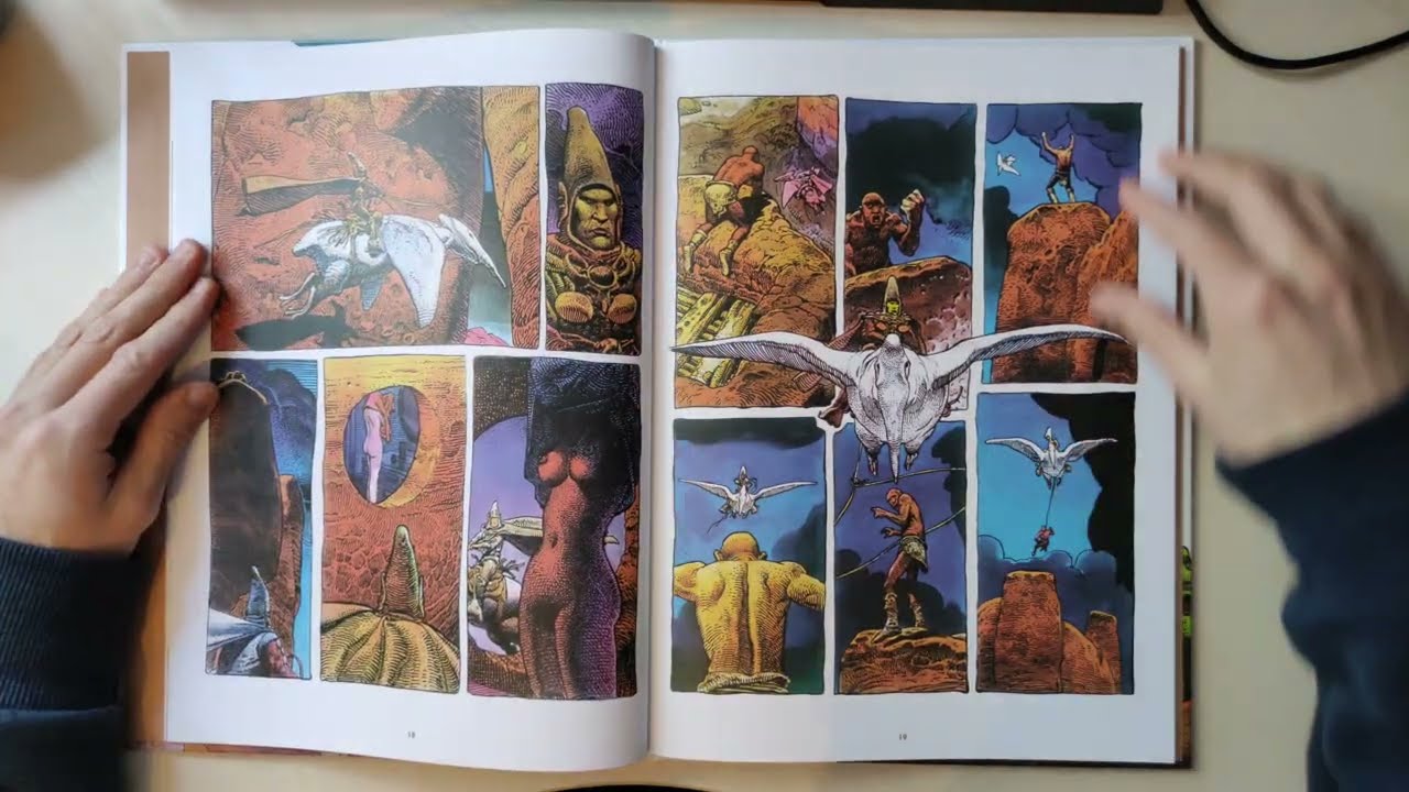 Arzach by Moebius | Book Flip Through & Review