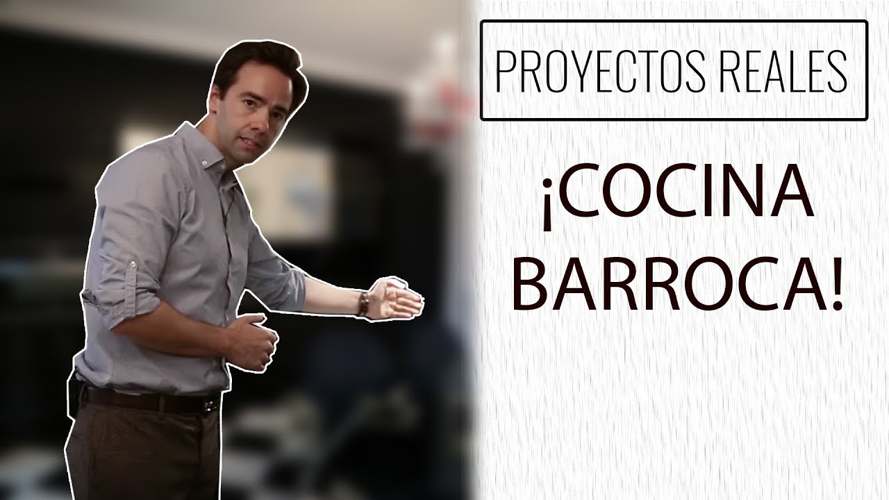 Cocinas negras barrocas. Cocinas de lujo ¡totalmente integradas en el salón!