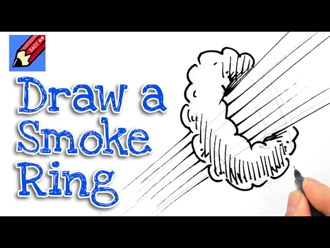 How to draw a woosh! smoke ring | Shoo Rayner