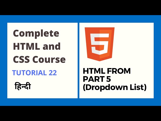 Creating Dropdown Lists in HTML Forms: A Comprehensive Guide | Galaxy.ai