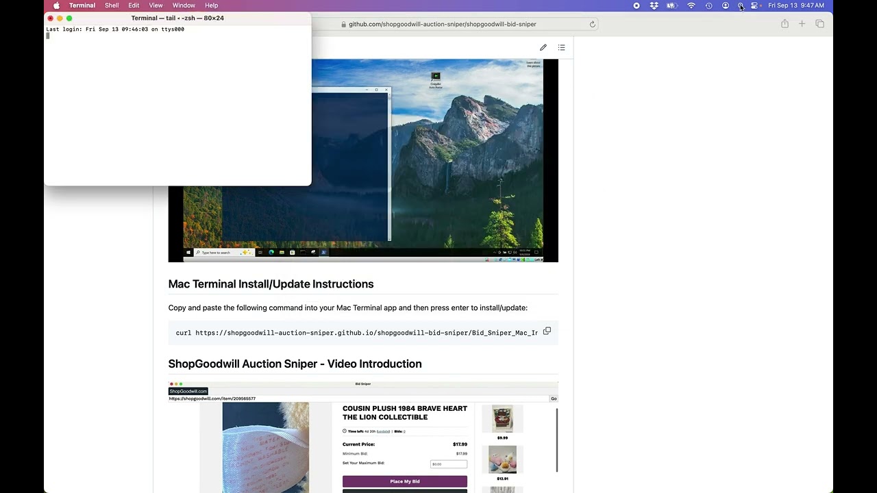 GitHub - shopgoodwill-auction-sniper/shopgoodwill-sniper: Download and snipe auctions ...