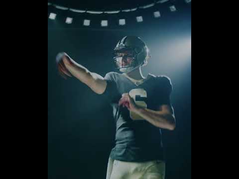 New Orleans Saints quarterback Tyler Shough at the 2025 NFLPA Rookie Premiere