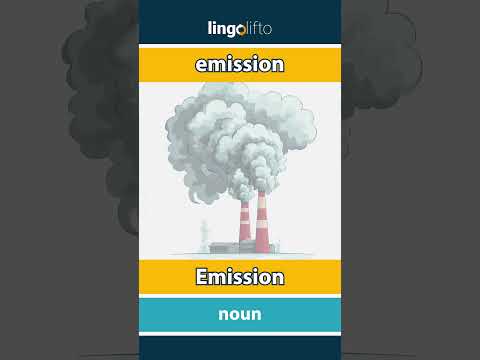 π¬π§π©πͺ emission - Emission : learn English : Lernen wir Englisch : vocabulary builder
