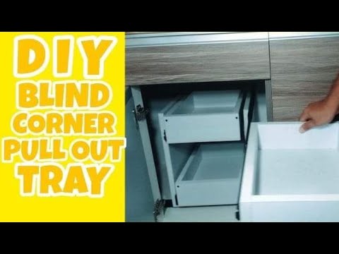 DIY BLIND CORNER PULL OUT TRAY | DIY KITCHEN CABINET | PART 2 EPISODE 4 | MR. LEE TV