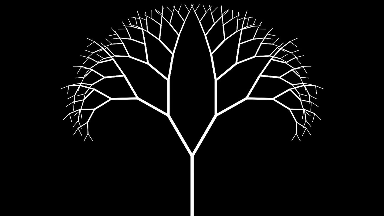 Fractal Trees - Animation - p5js