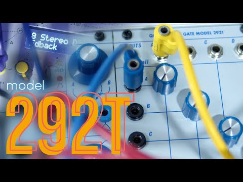 Tiptop Audio Buchla 292t Quad Lopass Gate | Reverb