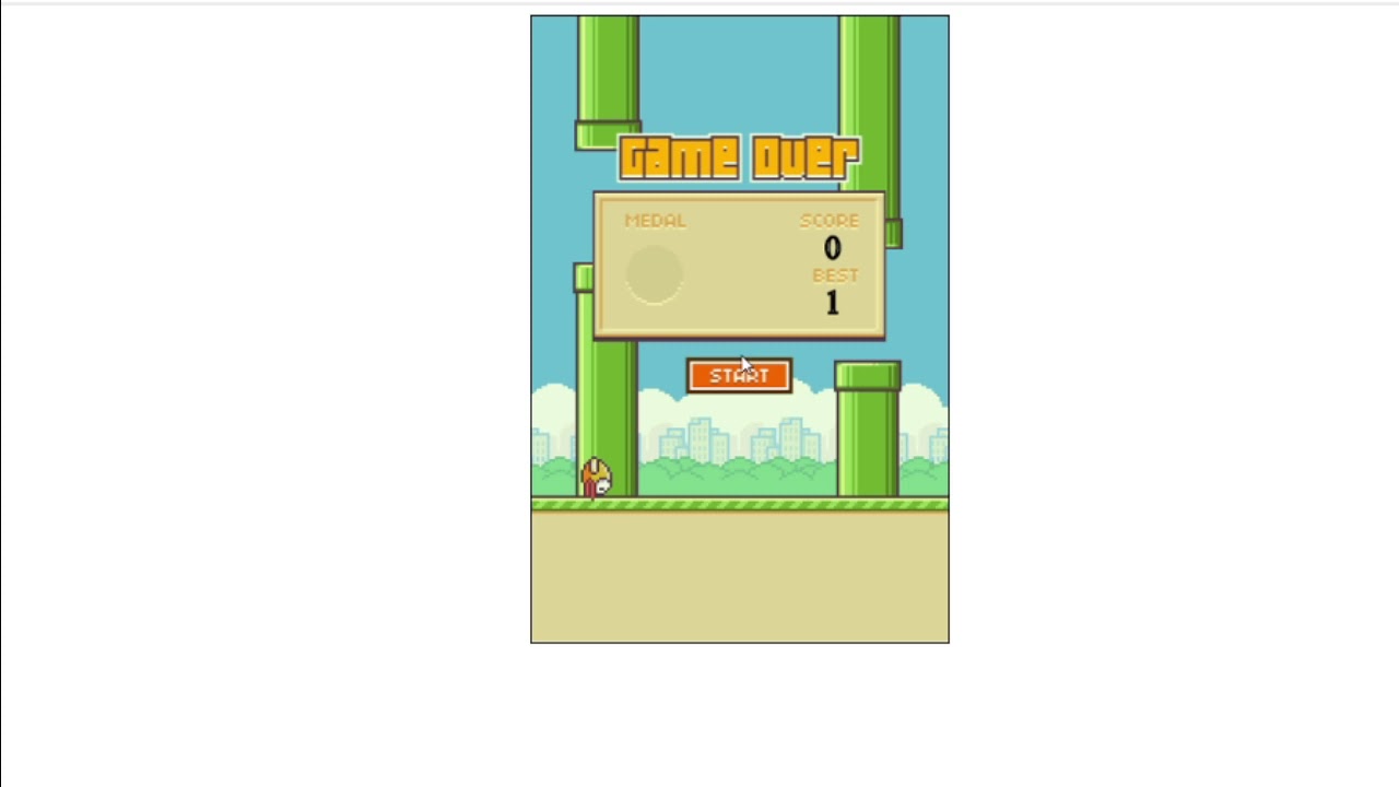 Flappy Bird In JavaScript With Source Code | Source Code & Projects