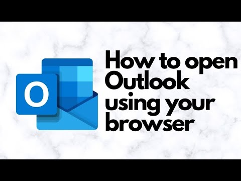 How to access Outlook via web browser