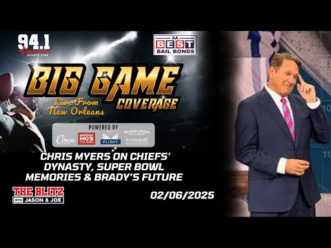Chris Myers on Chiefs' Dynasty, Super Bowl Memories & Brady’s Future | The Blitz with Jason & Joe