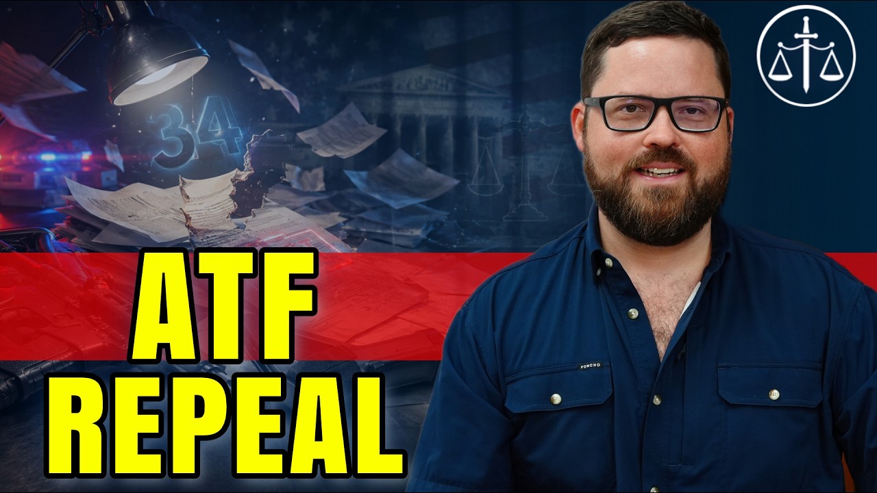ATF Repeal Group Published: One Effective May 6, 2026 - 34 New Rules