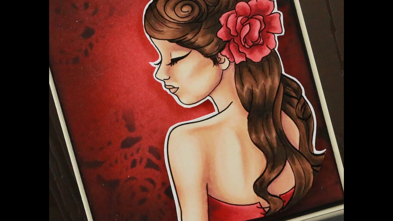 Pinup - Distress Ink Background