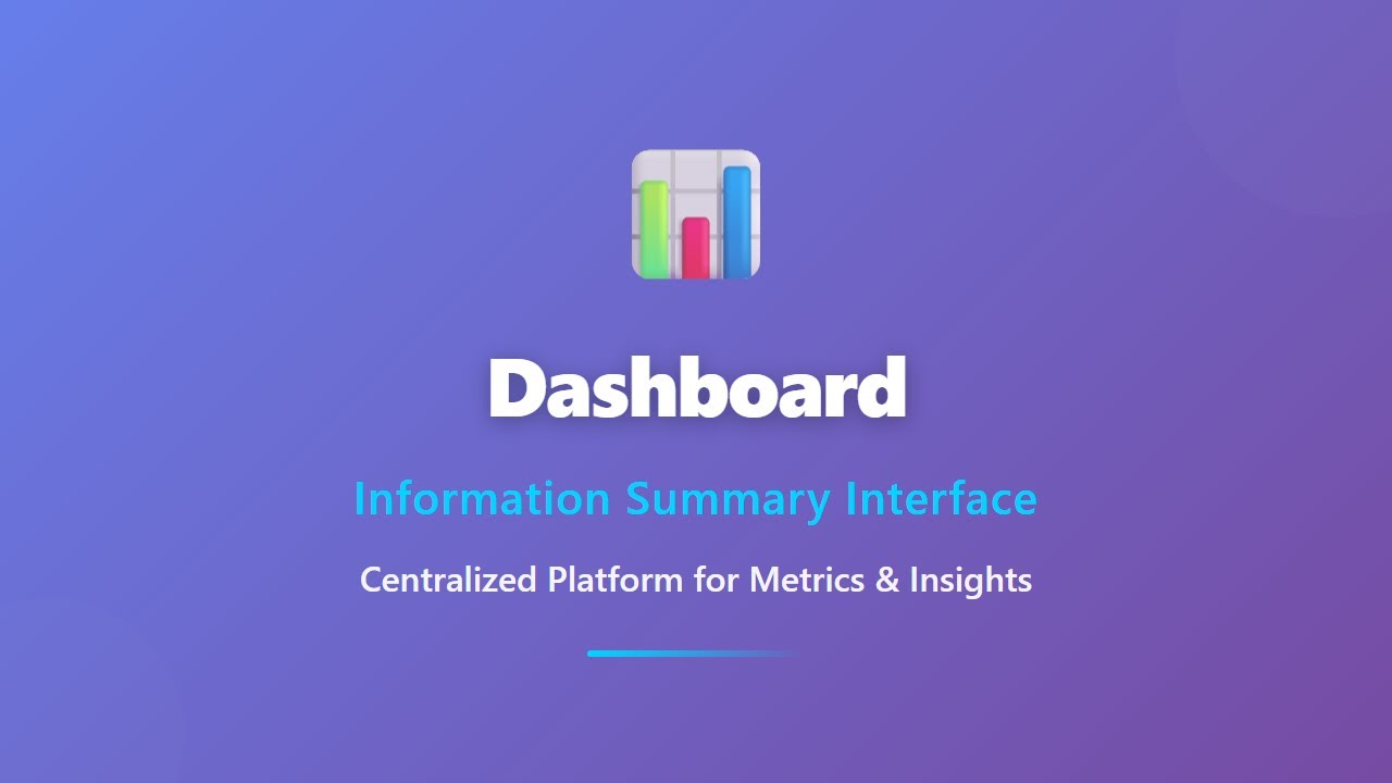 Dashboard Explained: Information Summary Interface Tutorial