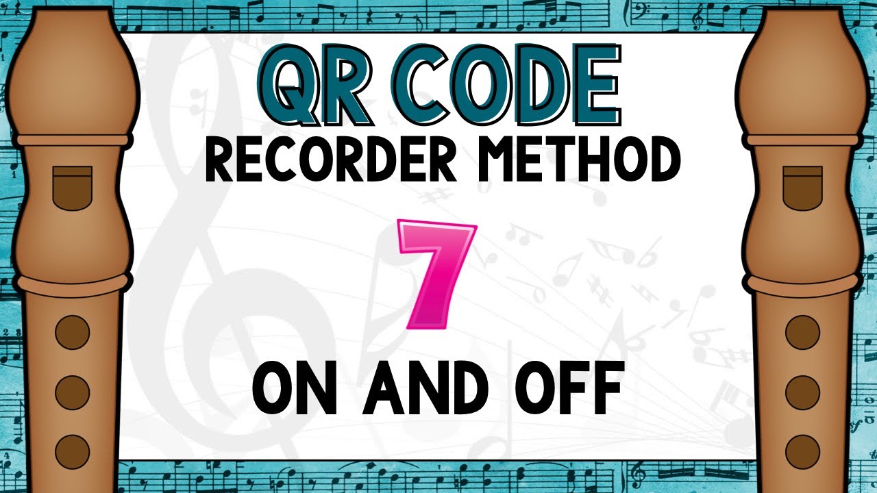QR Code Recorder Method- On and Off