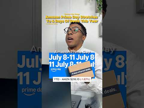 Amazon announced Prime Day will be 4 days this year