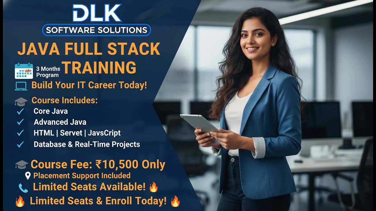Full Stack Web Development Internship | DLK Software Solutions