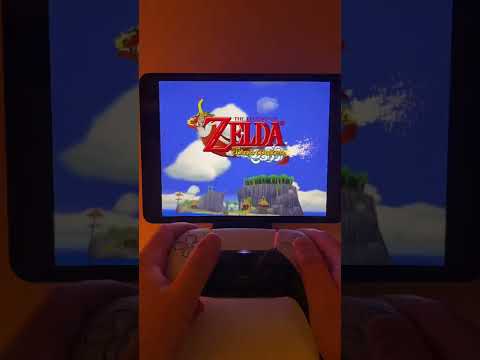GameCube Emulation The Legend of Zelda: The Wind Waker on iPad