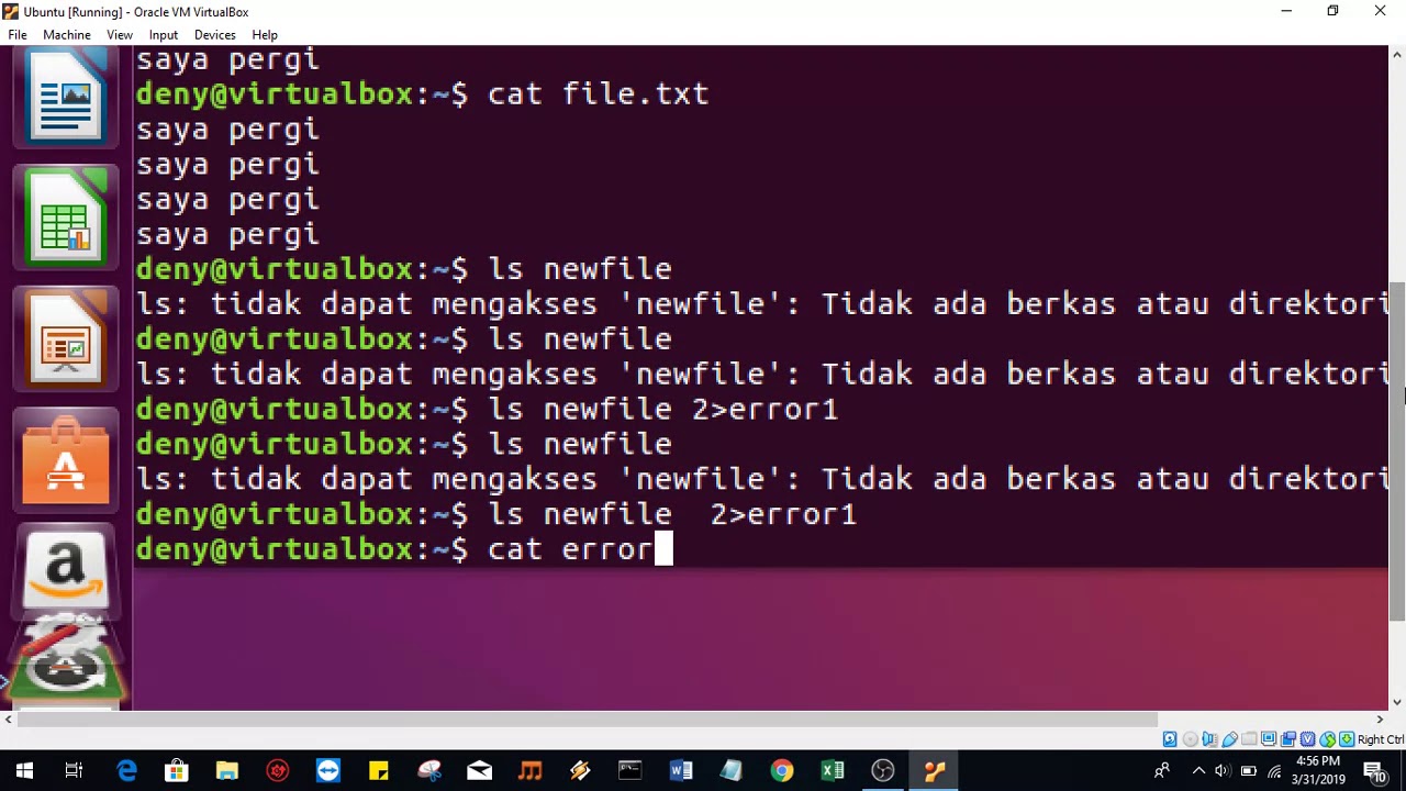 Operasi File -Struktur Direktori-Pada Sistem Operasi Linux