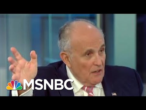 MSNBC – Morning Joe: Rudy Giuliani’s History Of Confusing Comments ...