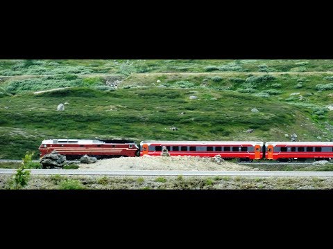 Dovrebanen and Nordlandsbanen from Eidsvoll to Trondheim to Bodø Norway 2009 -2016