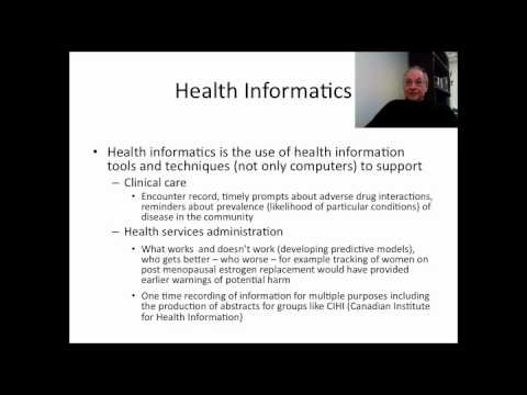 What is Health Informatics