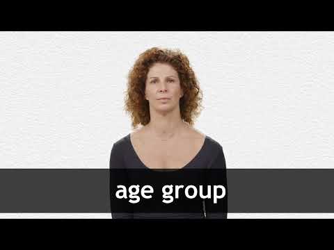 AGE GROUP definition and meaning | Collins English Dictionary