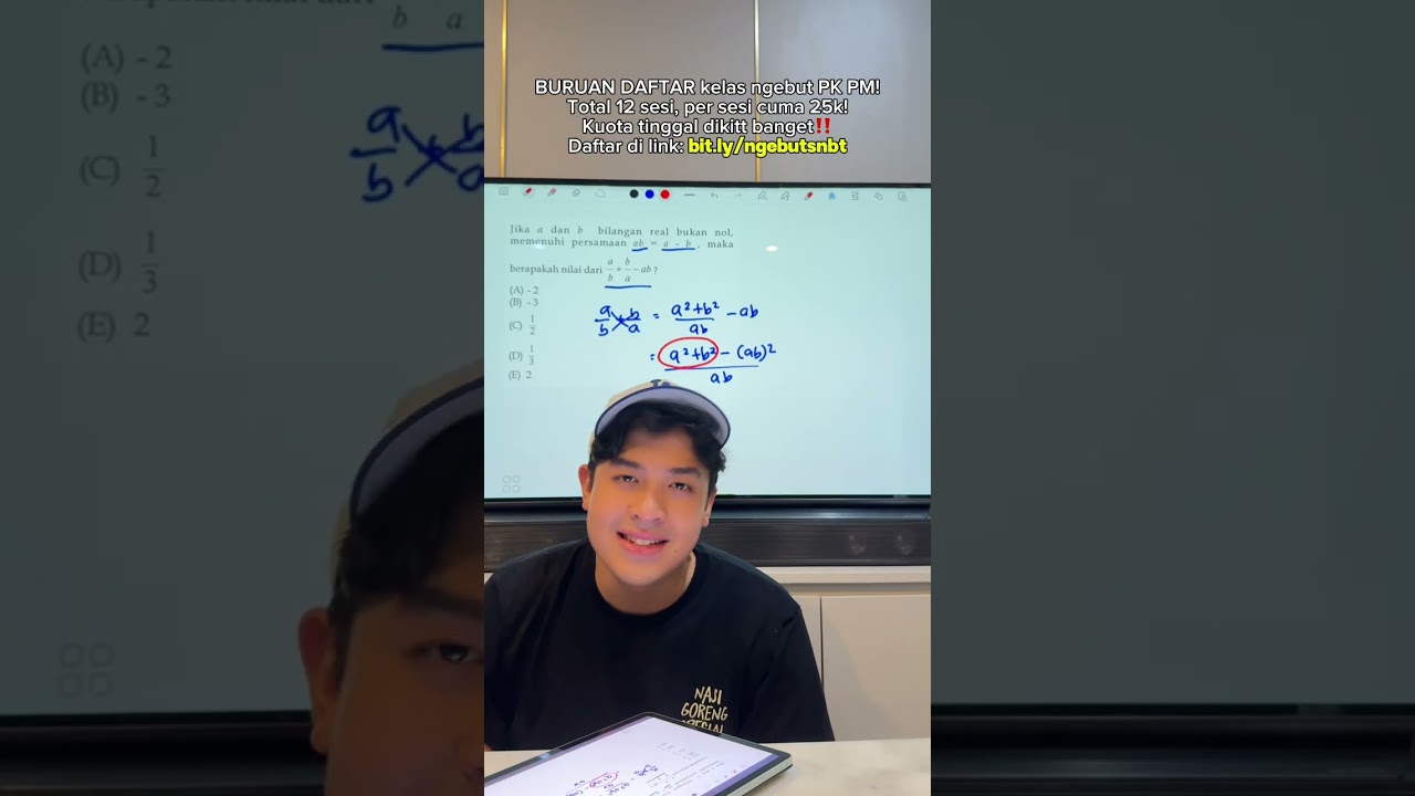 TRICKS FOR ALGEBRA PK UTBK SNBT QUESTIONS!! YOU MUST KNOW!!