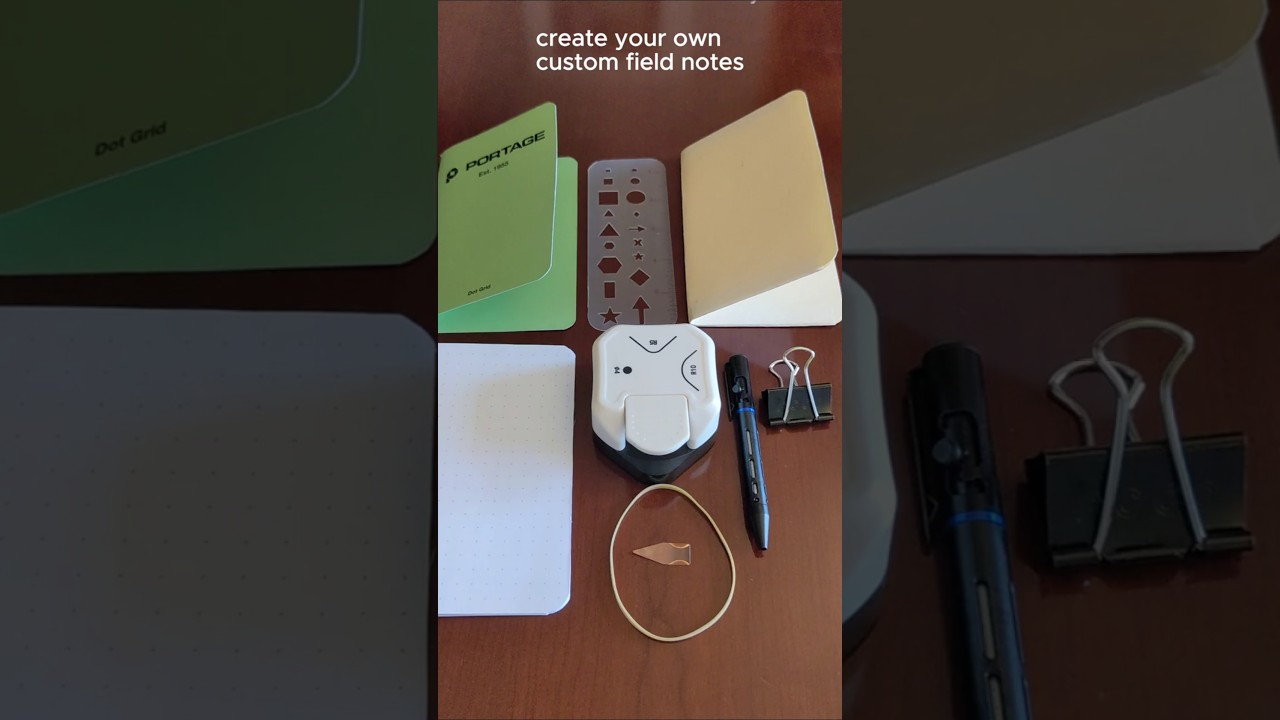 CREATE YOUR OWN CUSTOM FIELD NOTES!