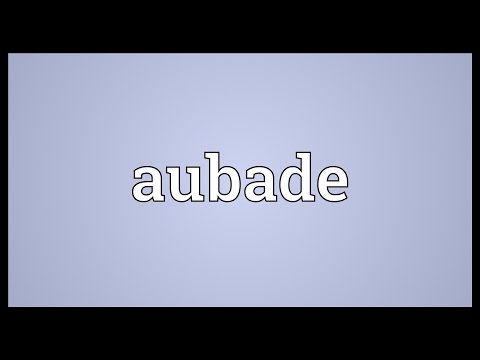 Aubade Meaning