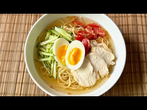 Cold Ramen Recipe - Japanese Cooking 101
