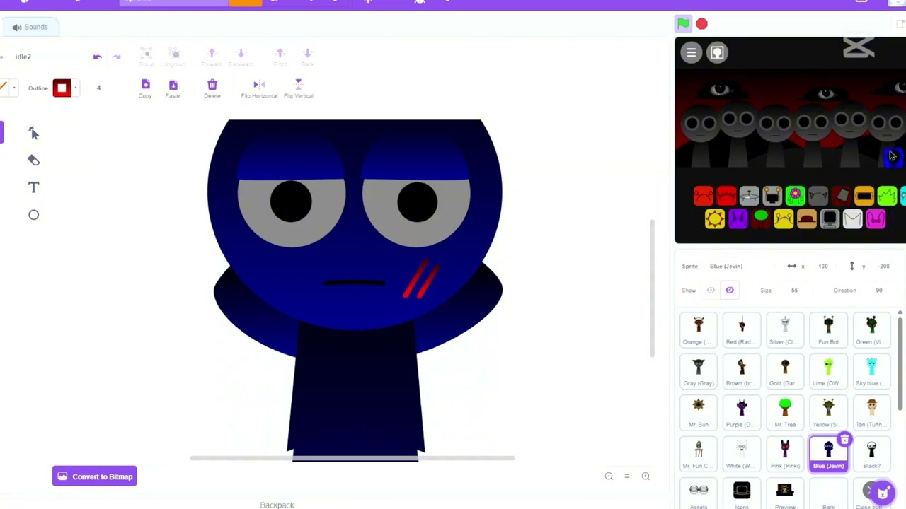 I made my OWN Sprunki REVAMP