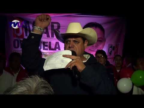 El candidato Omar Orihuela visitó comunidad de Jalmolonga