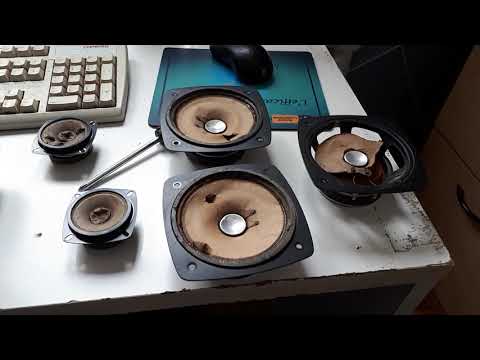 Refurbishing Sansui SP1200 Speakers (purchased 1973)