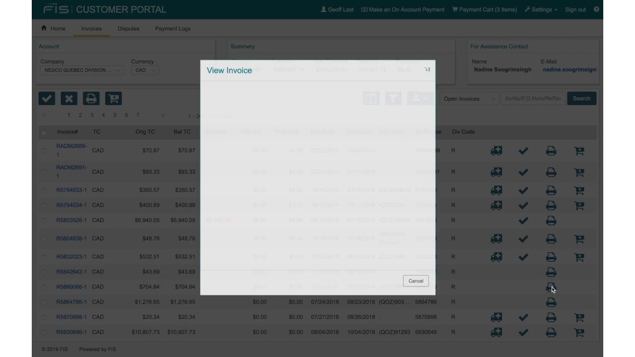 Rexel Customer Portal