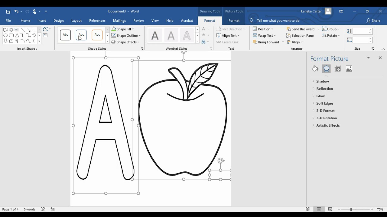 How To Group Multiple Objects in MS Word