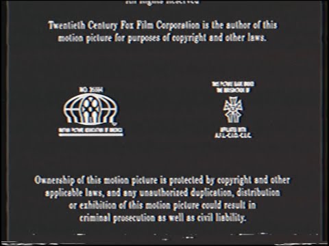 20th Century Fox/20th Century Studios (1997) - Home Alone 3 End Credits ????????????????3️⃣???? - [VHS]