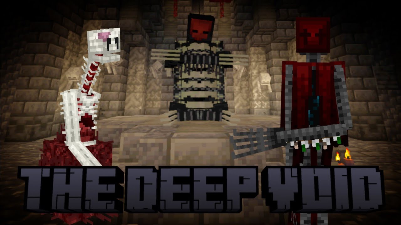 Minecraft The Deep Void All Bosses ( 1.20.6 Mod )