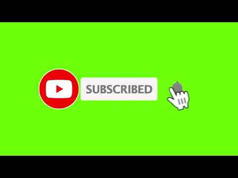 Green Screen Subscribe Animation – FREE to Use!
