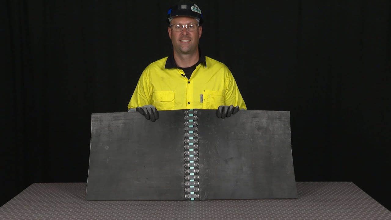Flexco® Bolt Solid Plate Fastener Installation