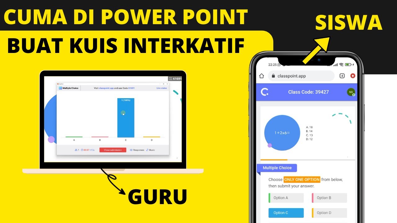 TUTORIAL CLASSPOINT : CARA MEMBUAT KUIS DI POWER POINT
