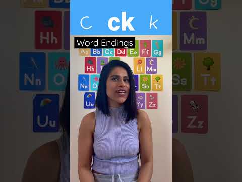 ck word endings 👅⏰ | Learn English | phonics rules