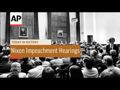 Nixon Impeachment Hearings - 1974 | Today In History | 9 May 18