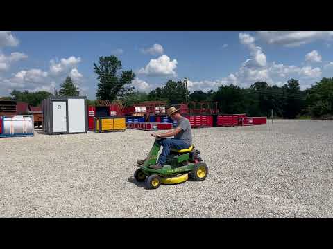 John Deere RX63 riding mower - Schneider Auctioneers LLC