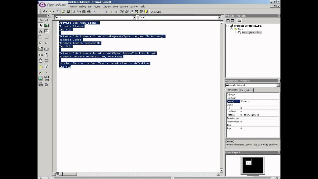 Visual Basic (VB) Tutorial - 10.1 - Client/Server Communication [TutorialGenius.com]