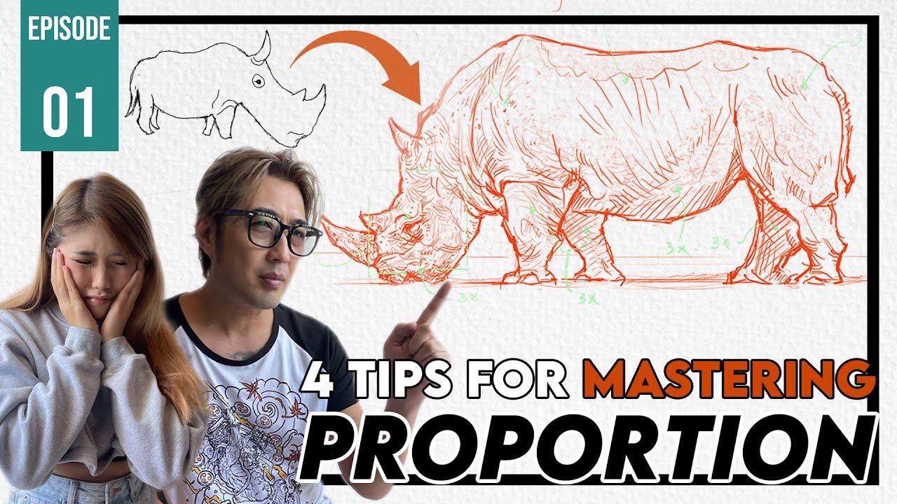 4 Tips to Mastering Proportion | Take Your Concept Art Drawing Skill to the Next Level!