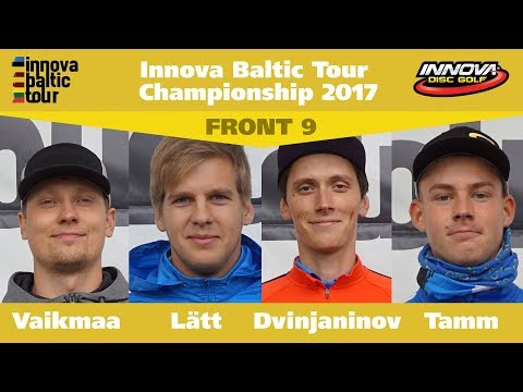 Innova Baltic Tour Championship 2017 - Lead Card Front 9