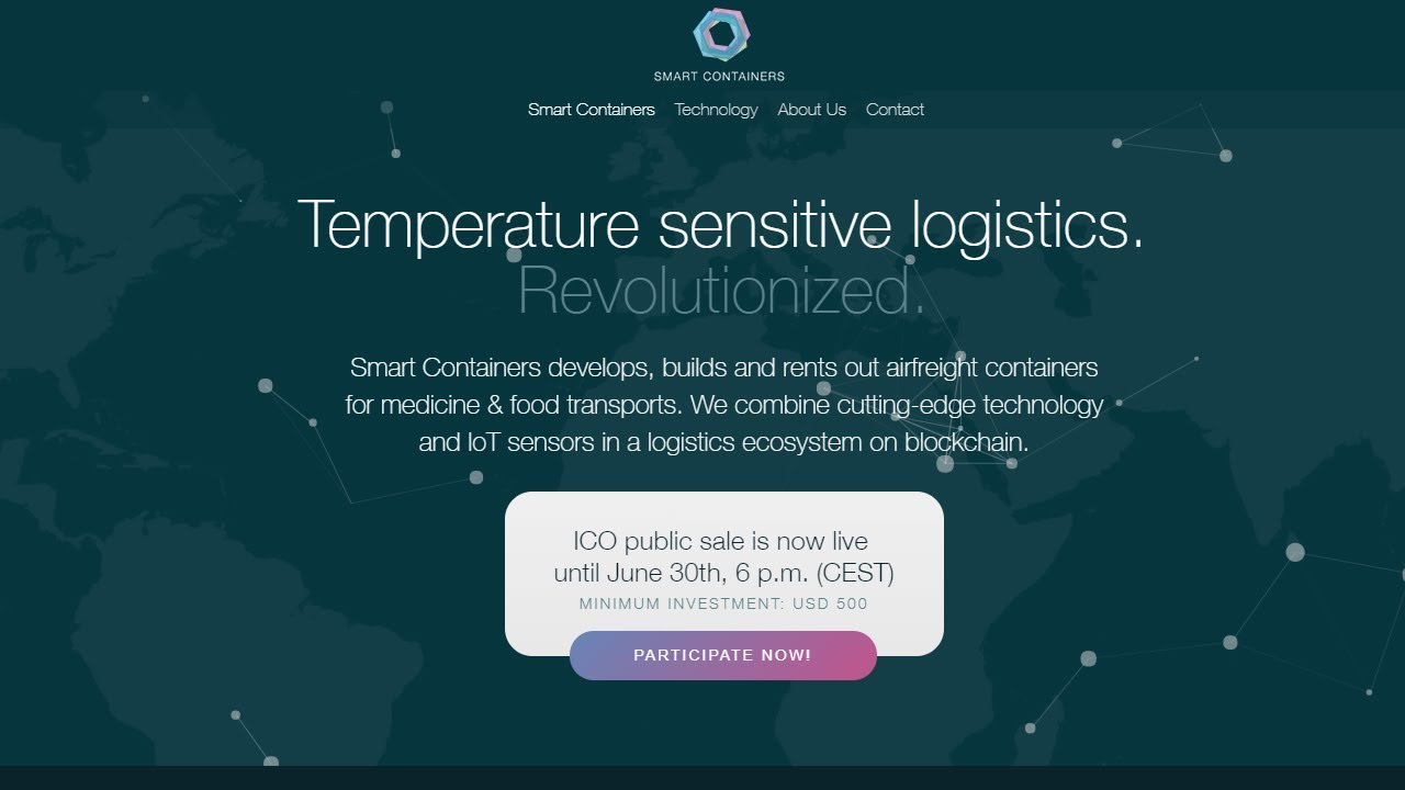 Smart Containers - Revolutionizing Temperature Sensitive Logistics